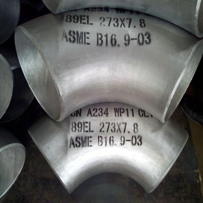 ASTM A234 GR. WP11 파이프 fittings,A234 WP11 관 이음쇠는 티 환원제 ASME B16.9를 엘보우로 밉니다